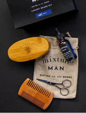 Beard Kit Box Set Luxury Mixture Man – Sheri James